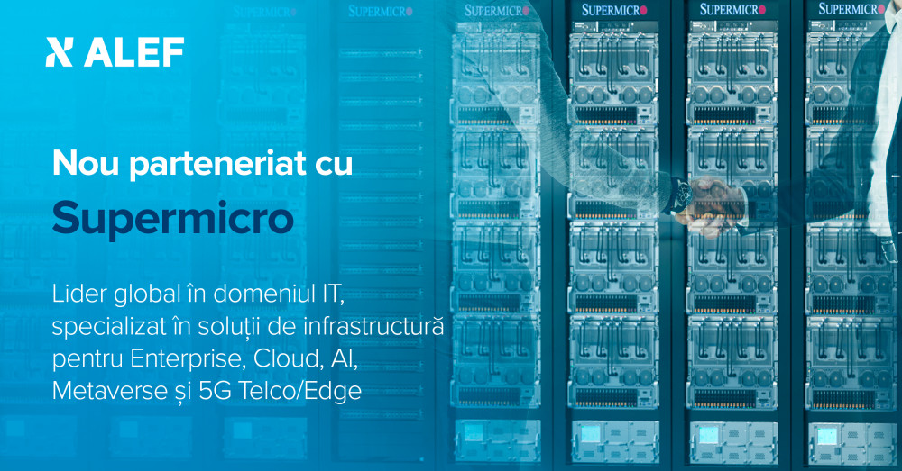 ALEF devine partener Supermicro | ALEF